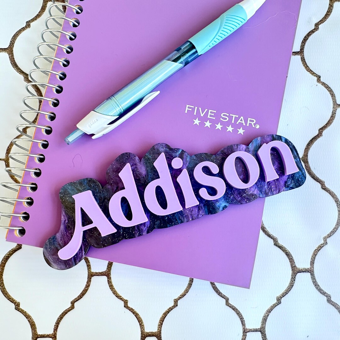 Locker Name Magnet | Personalized 3D Locker Magnet | Custom Name Magnet ...