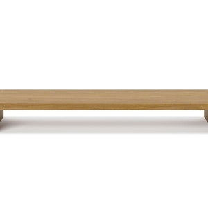 Solid Hardwood Computer Monitor Riser Stand, Laptop Stand - Etsy