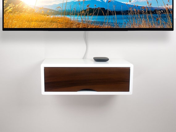 Tv mount with storage store