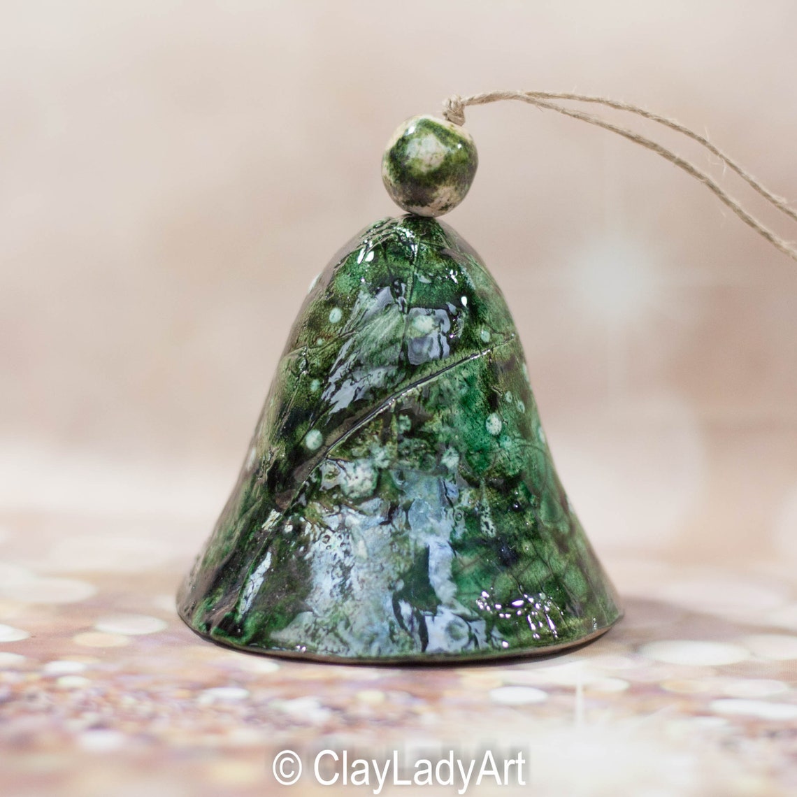 Raku Ceramic Bell Clay Bell Handmade Ceramic Bell Ceramic - Etsy