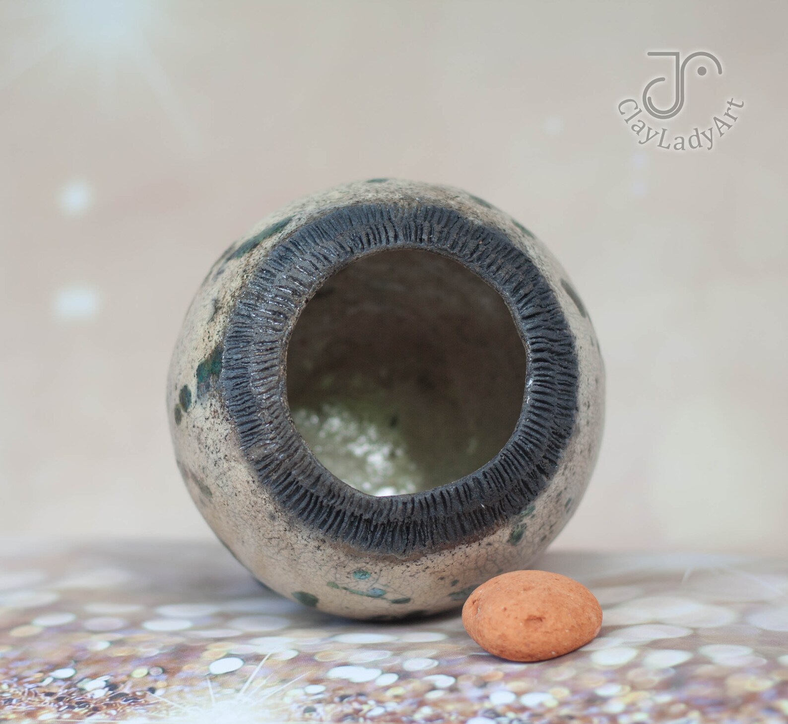 Raku Ceramic Decorative Vase Raku Ceramic Pottery Ceramic - Etsy