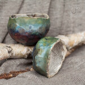 Ceramic Mug, Pottery Mug, Raku Ceramic Tea Cup, Raku Ceramic Tea Bowl ...