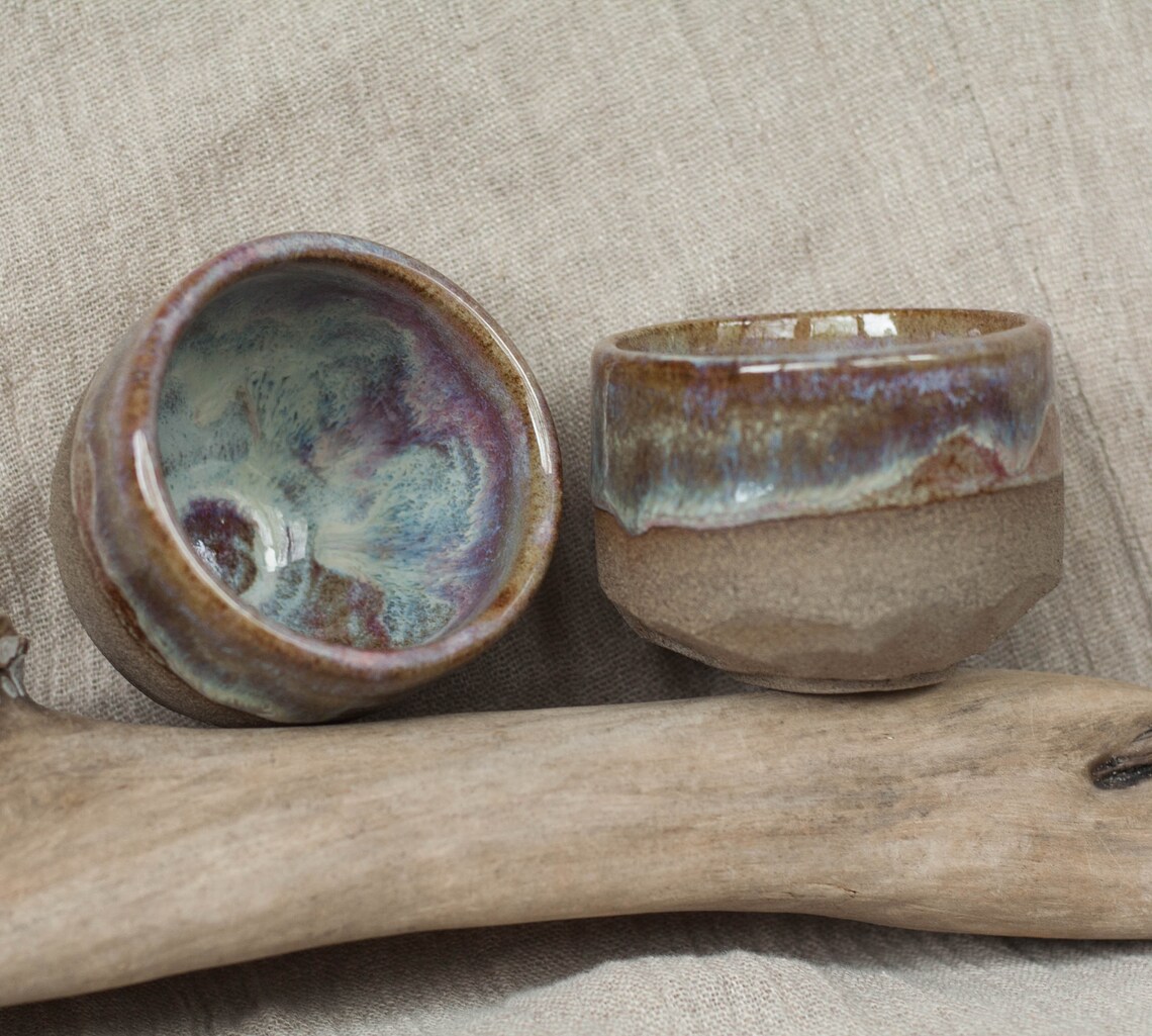 Set of Ceramic Tea Cups, Ceramic Tea Pottery, Tea Bowl, Ceramic Tea Set ...