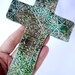 Ceramic Cross Wall Decoration Room Decoration Raku Ceramic - Etsy