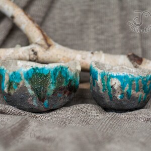 Ceramic Mug, Pottery Mug, Raku Ceramic Tea Cup, Raku Ceramic Tea Bowl ...