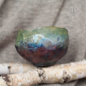Ceramic Mug, Pottery Mug, Raku Ceramic Tea Cup, Raku Ceramic Tea Bowl ...