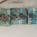 3 Raku Ceramic Art Tiles, Wall Decor, Room Decor, Home Decor, Raku ...
