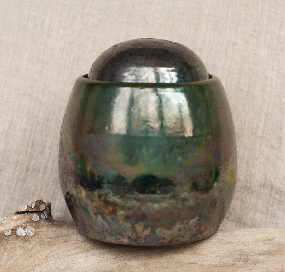 Ceramic Urn for Pet or Human Ashes, Funeral Urn, Pet Memorial, Ceramic ...