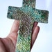 Ceramic Cross Wall Decoration Room Decoration Raku Ceramic - Etsy