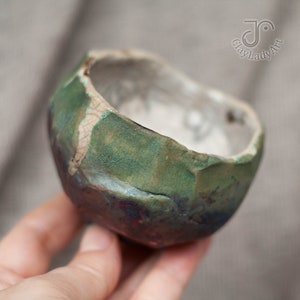 Ceramic Mug, Pottery Mug, Raku Ceramic Tea Cup, Raku Ceramic Tea Bowl ...