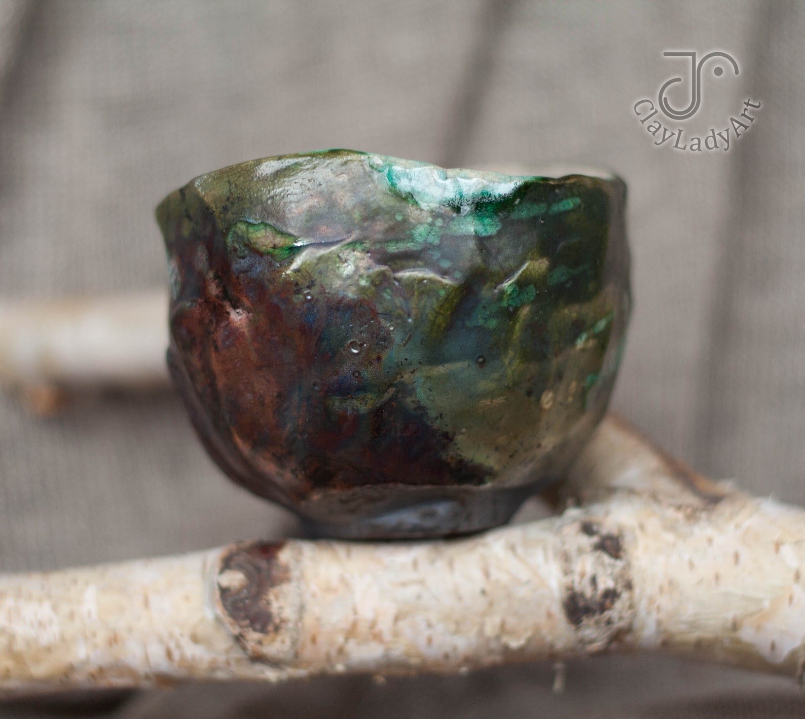 Ceramic Mug Pottery Mug Raku Ceramic Tea Cup Raku Ceramic - Etsy