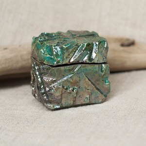 Ceramic Gift Box, Ceramic Lidded Box for Jewelry, Kurinuki Container ...