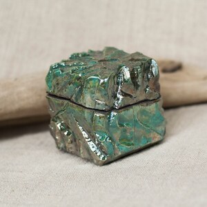 Ceramic Gift Box, Ceramic Lidded Box for Jewelry, Kurinuki Container ...