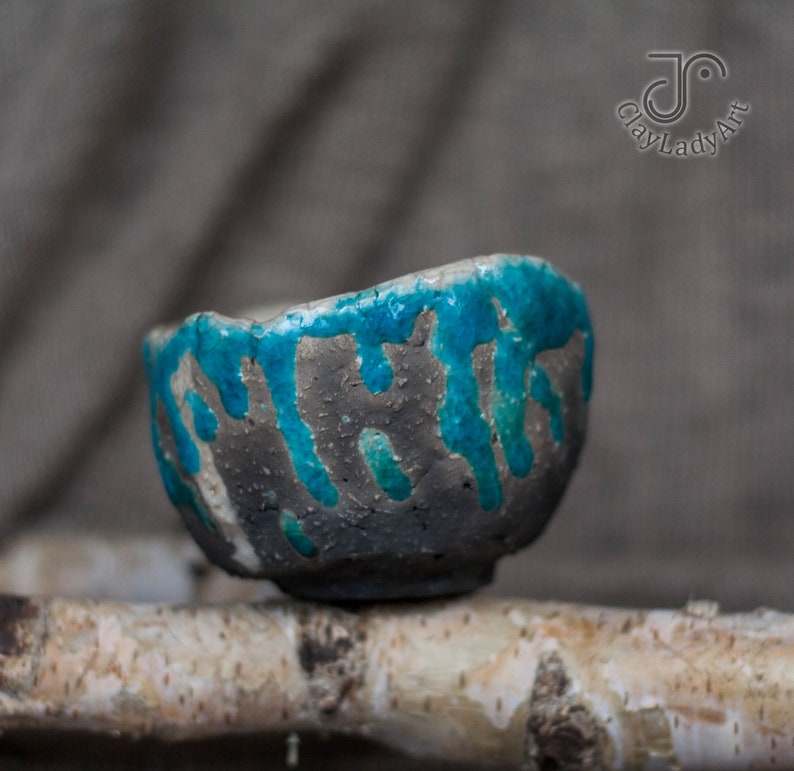 Ceramic Mug, Pottery Mug, Raku Ceramic Tea Cup, Raku Ceramic Tea Bowl ...