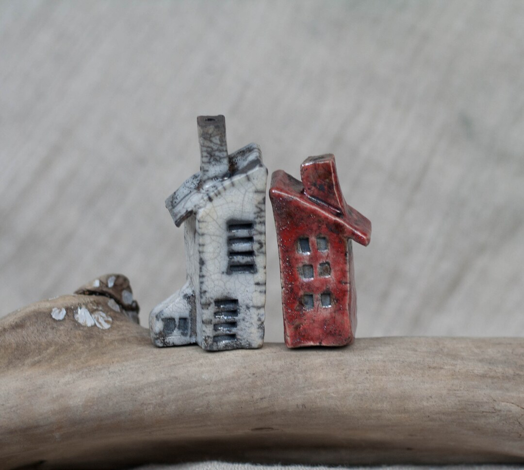 Ceramic Tiny Houses, Miniature Houses, Little Cottages, Home Decor ...