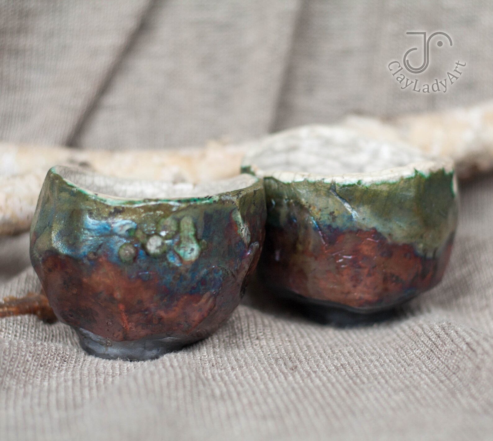 Ceramic Mug Pottery Mug Raku Ceramic Tea Cup Raku Ceramic - Etsy