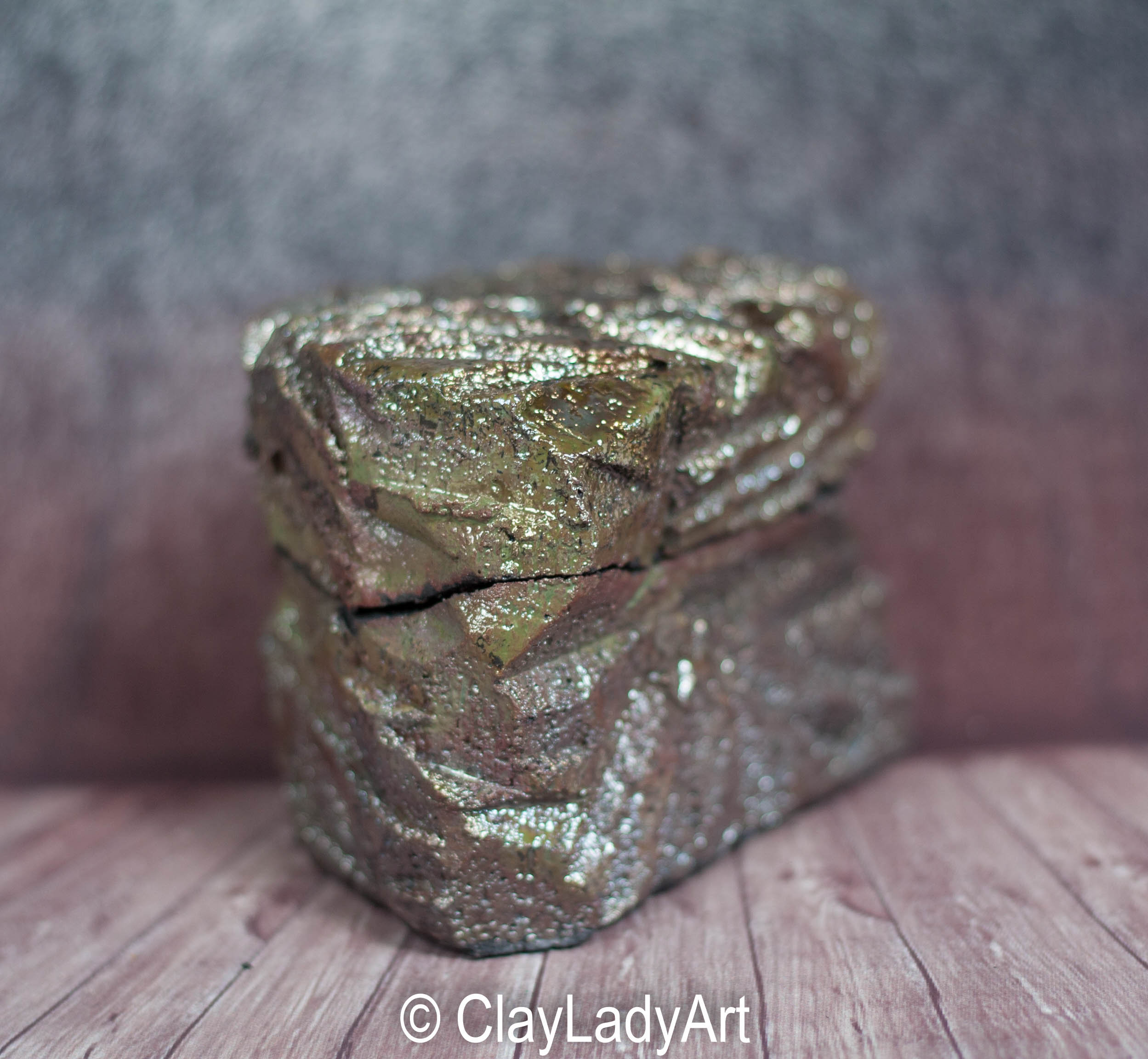 Ceramic Box With Lid Ceramic Stash Box Raku Ceramic Ring - Etsy