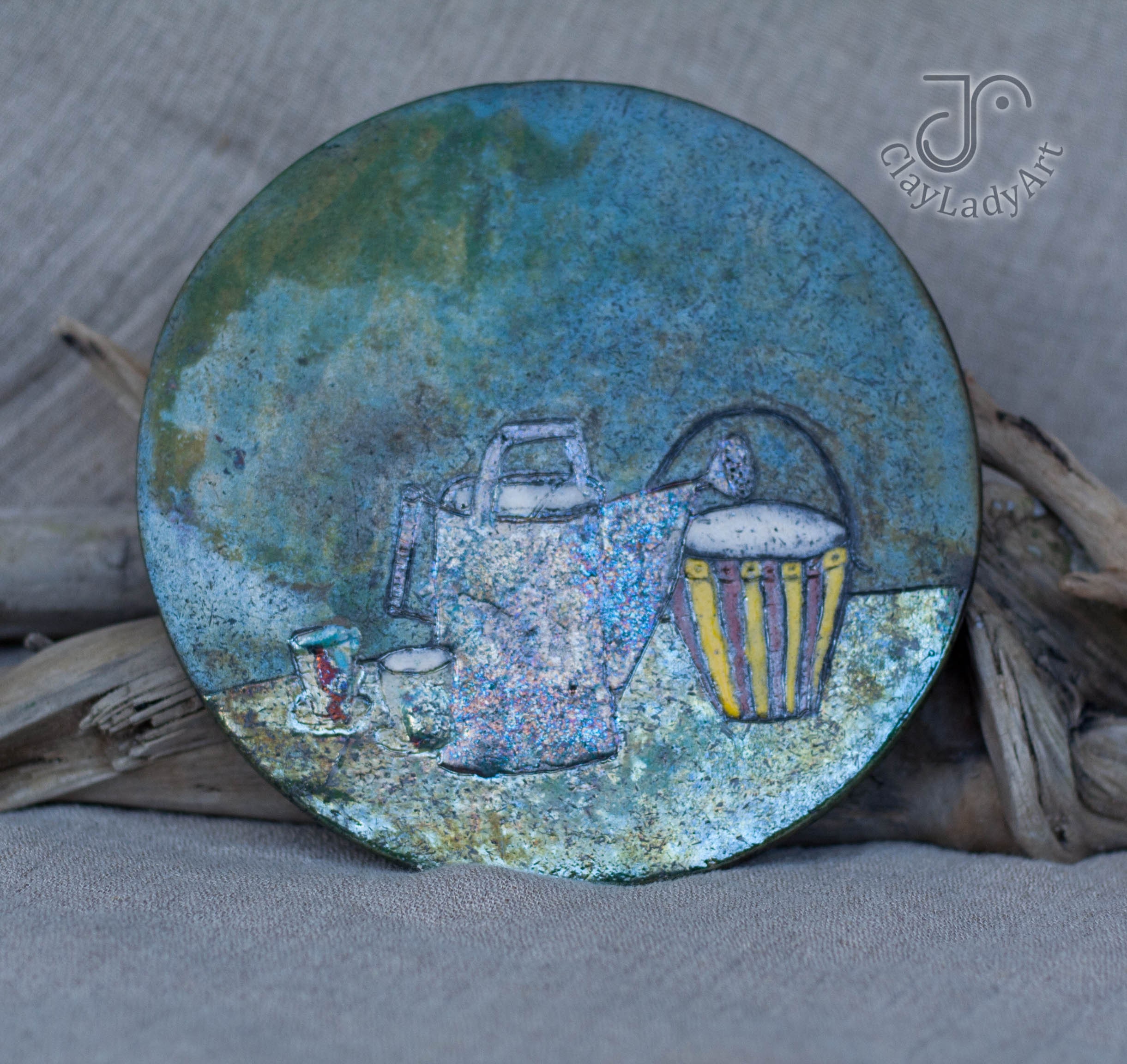 Ceramic Art Tile, Raku Ceramic Picture, Kitchen Decoration, Ceramic ...
