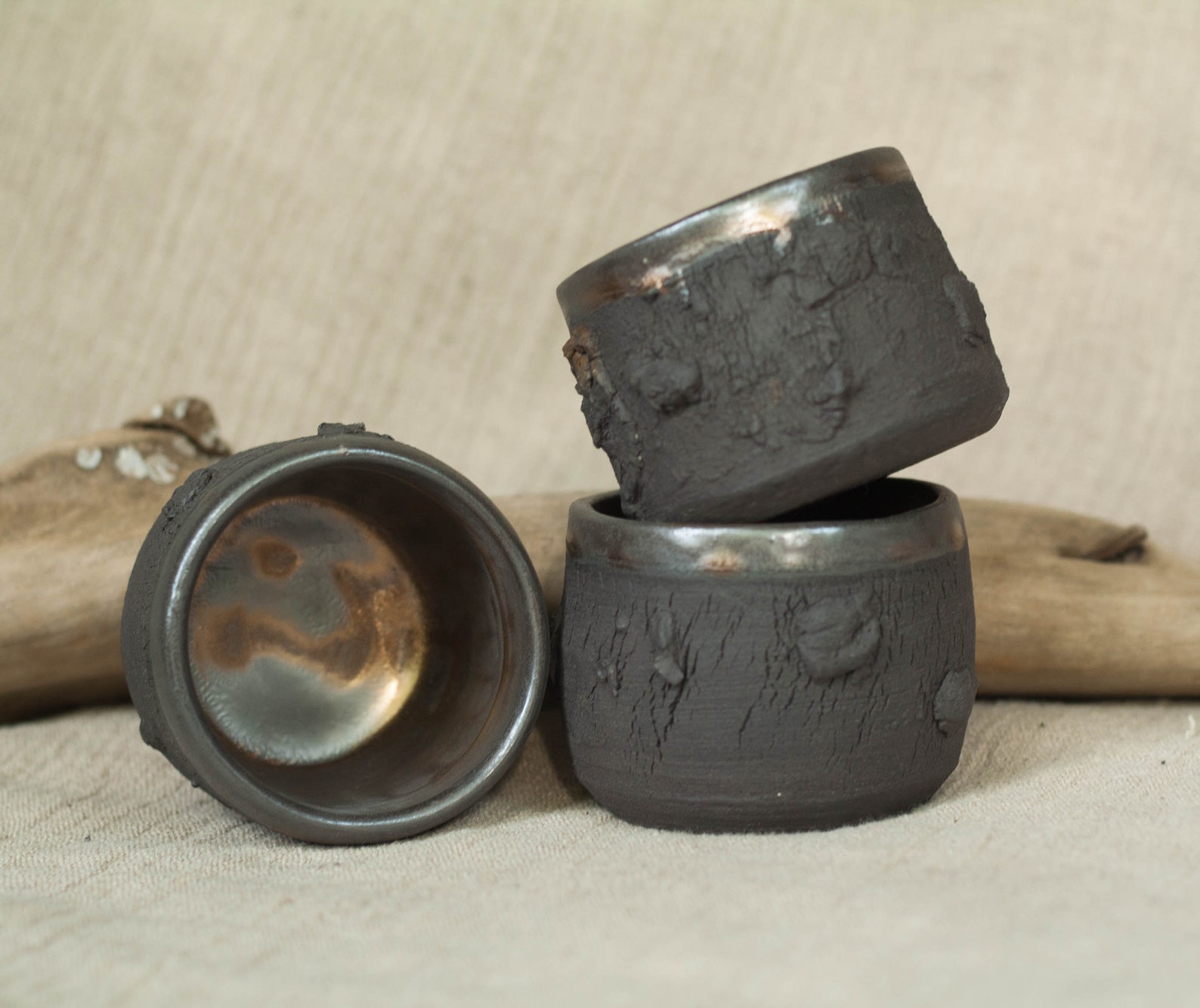 Set of Ceramic Little Tea Cups, Ceramic Tea Pottery, Tea Bowl, Ceramic ...