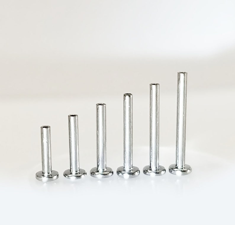20g 18g 16g TITANIUM Threadless Push Pin Post POST ONLY - Etsy