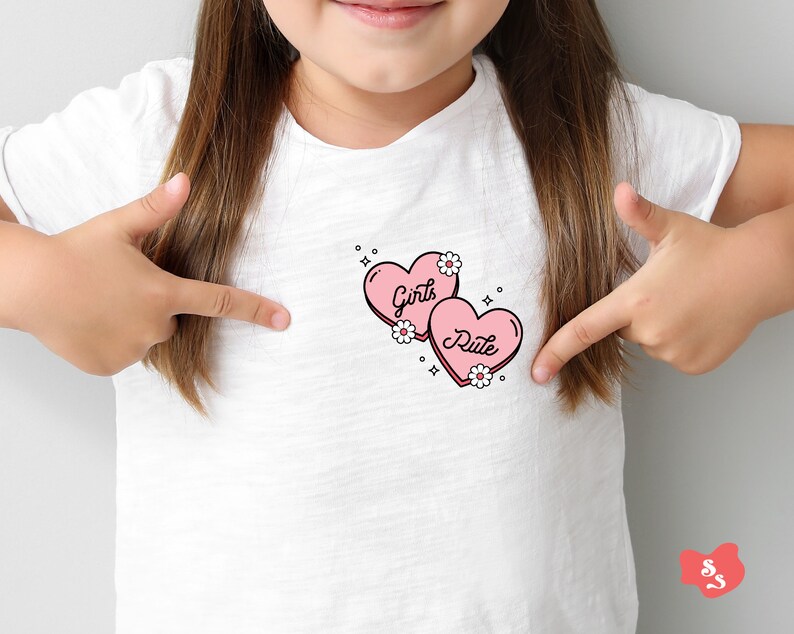 Girls Rule SVG, Women Empowerment SVG, PNG, Feminism Design, Feminist ...