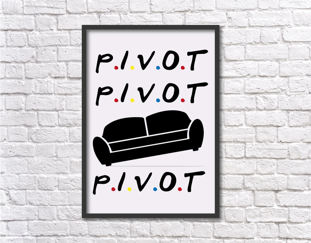 Friends Inspired Pivot Instant Digital Download Print | Etsy