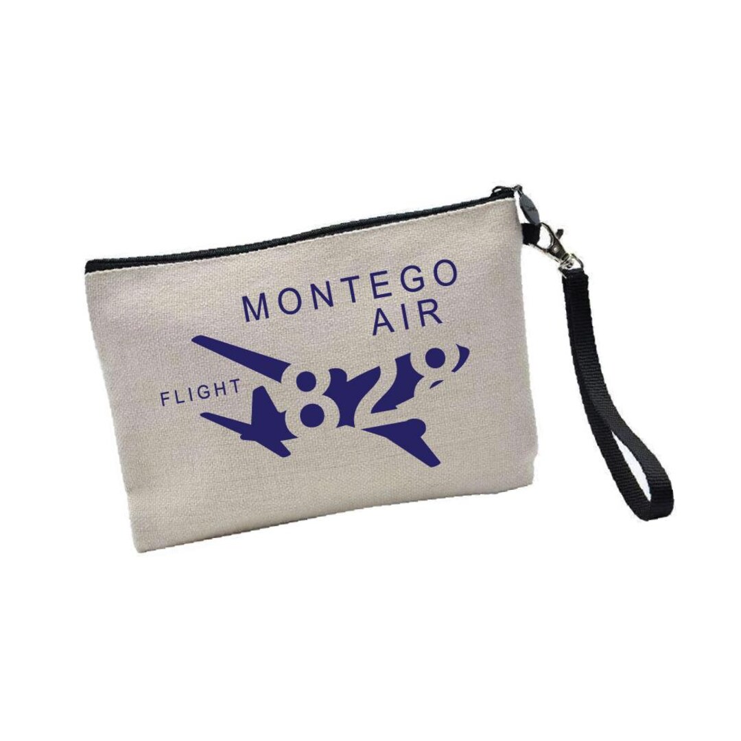 Montego Air Flight 828 Manifest Inspired Cosmetic Bag Make up Bag Gift ...