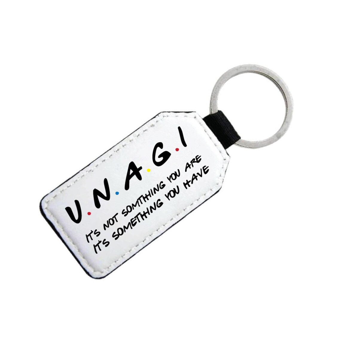 Unagi Friends Inspired Pu Leather Keyring Funny Gift | Etsy