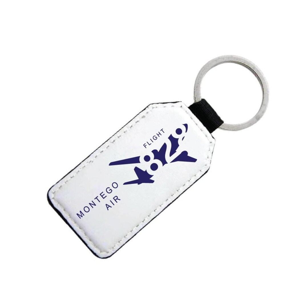 Montego Air - Flight 828 - Manifest Inspired - Pu Leather Keyring ...