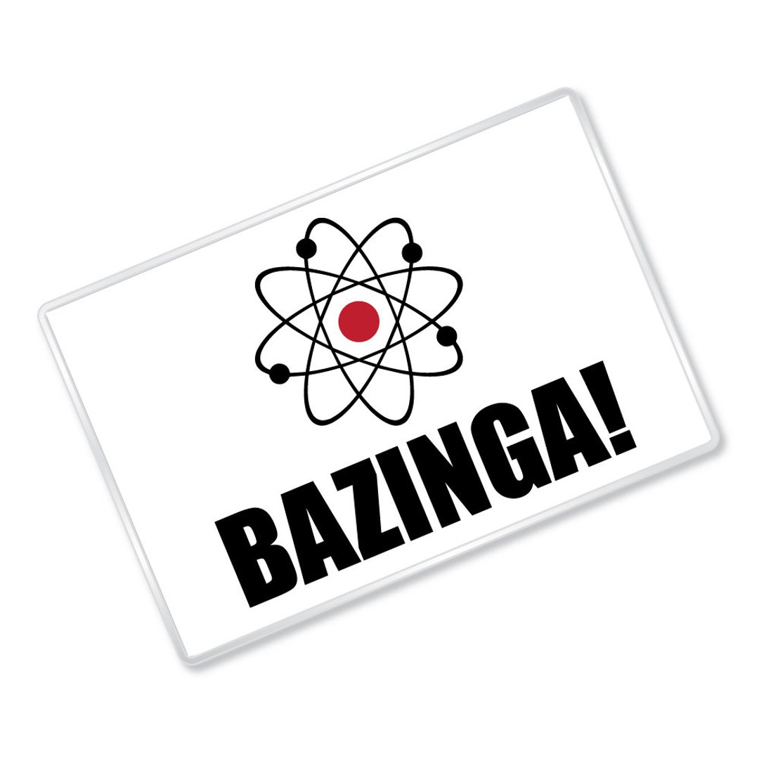 Bazinga Big Bang Theory Inspired Magnet - Etsy