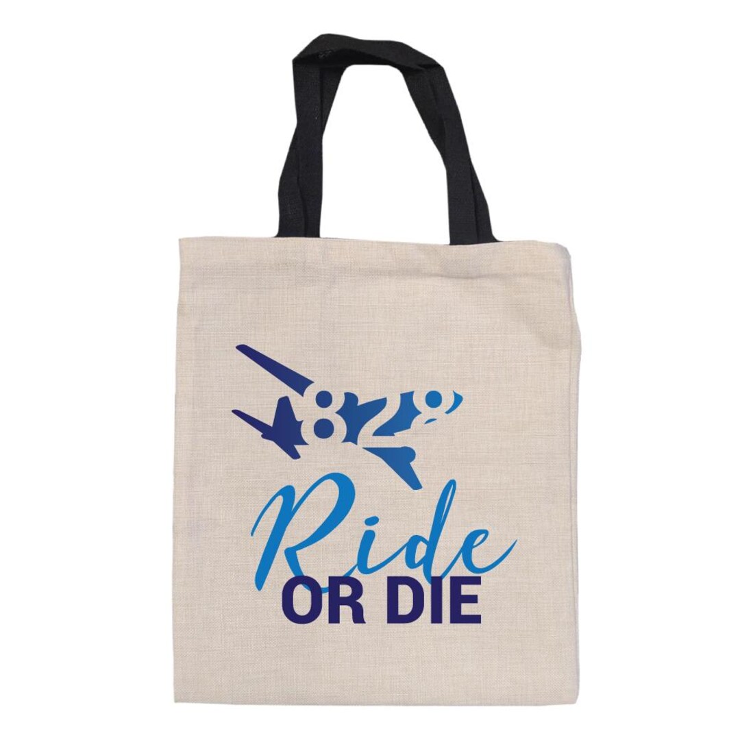 Ride or Die - Manifest Inspired - Linen Tote Bag - Etsy
