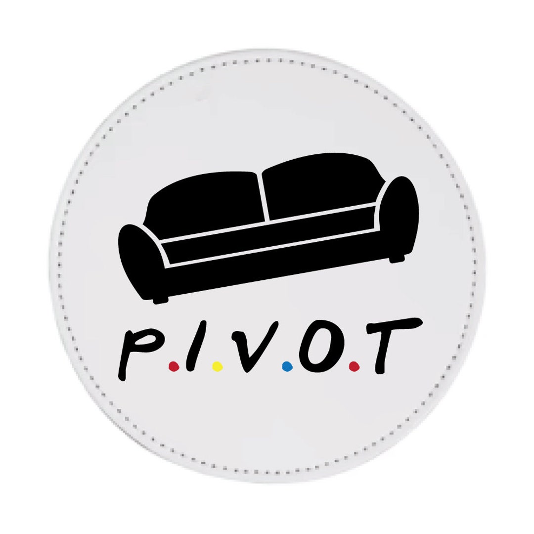 Pivot - Sofa - Friends Inspired - Funny Quote - Pu Leather Coaster - Etsy