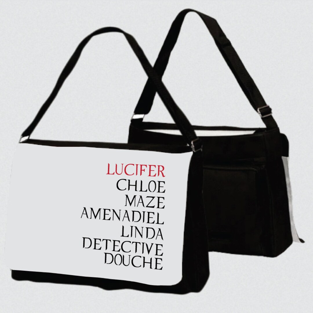 Lucifer Character Names Lucifer Inspired Messenger Bag Shoulder Bag ...