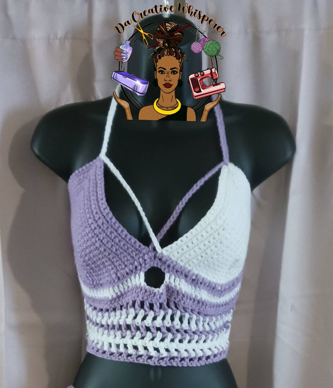 Bombshell Baddie Crochet Bralette - Etsy