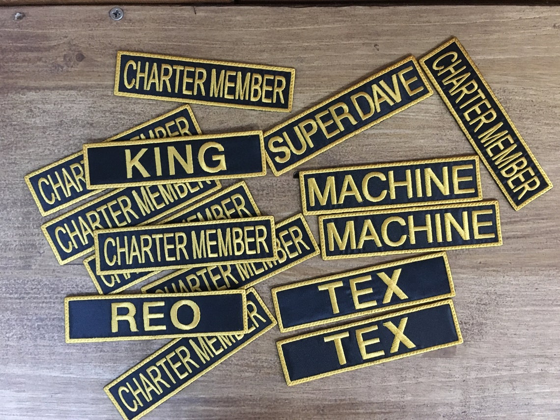 Name Patches. Custom Name Patches. Embroidered Name Patches. - Etsy