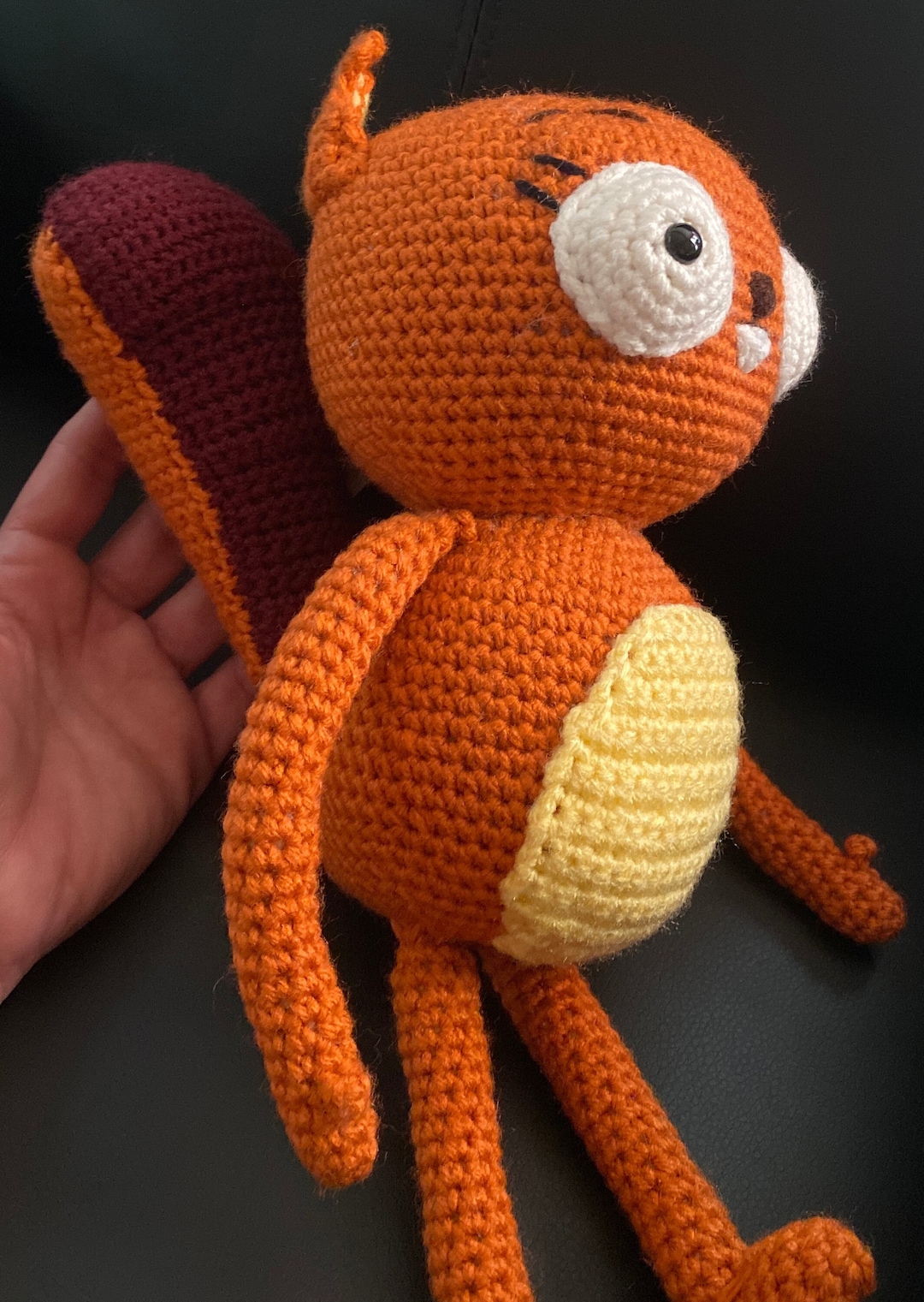 PDF Crochet Kiff Doll Pattern Orange Squirrel K.bella Jolie Kawaii ...