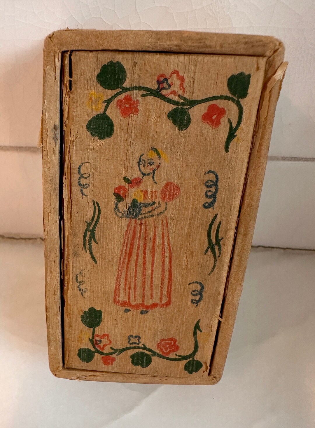 Small Early American Old Spice Box by Shulton - Etsy