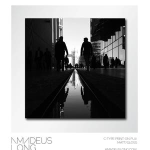 Black and White, Street Photo, Square Photo, London Art Print, London ...