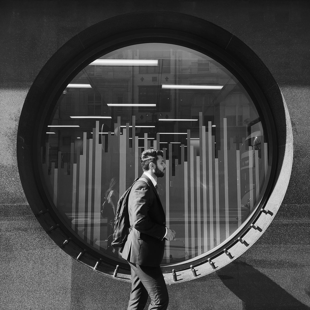 Street Photography, Circle Print, Geometric Print, Urban Photography ...