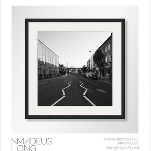 Caledonian Road Print, London Photography, Open Road Print, Empty Road ...