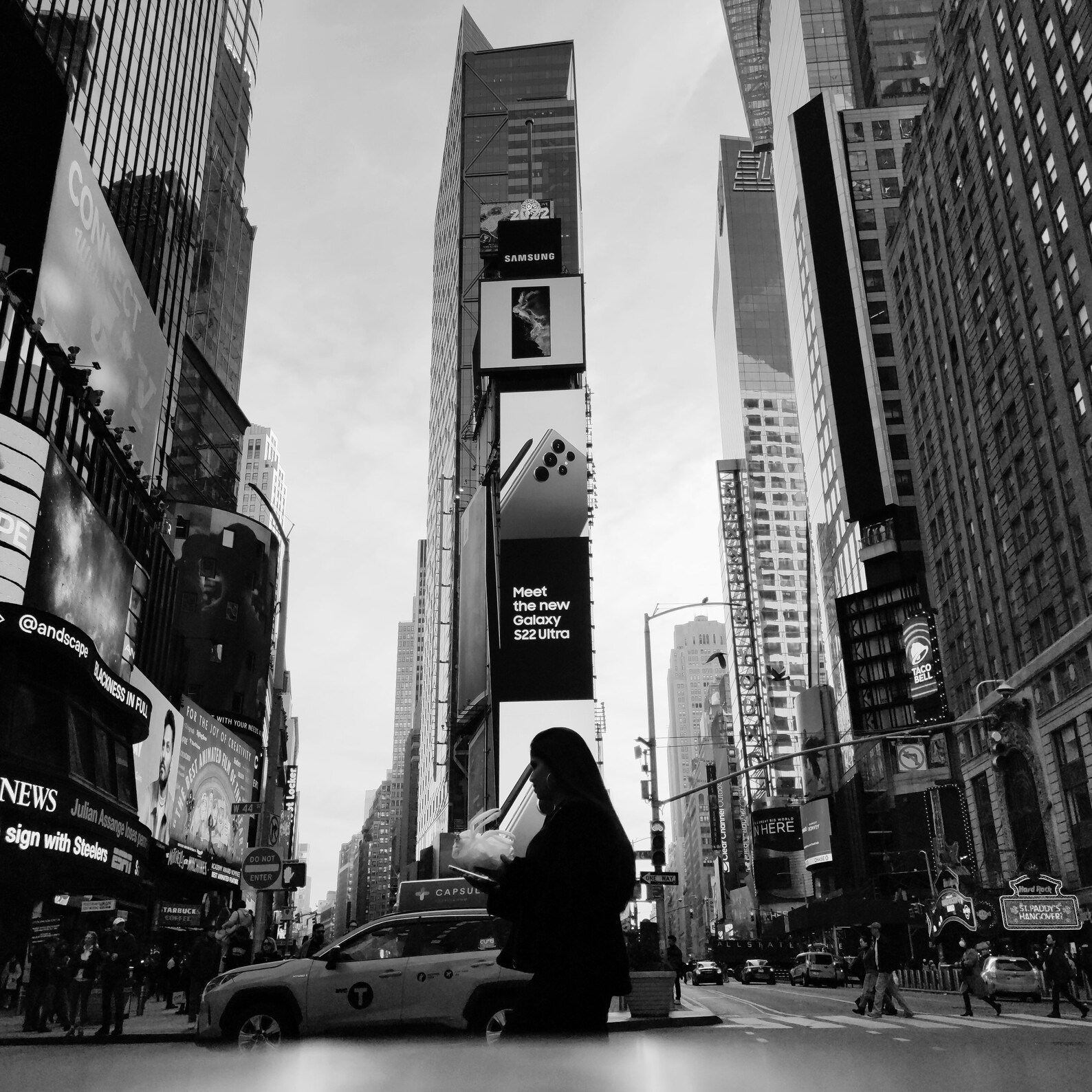 Times Square Print, New York Photography, Silhouette Print, New York ...
