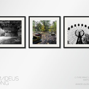 The Chernobyl Collection: Set of 3 Chernobyl Photography Prints ...