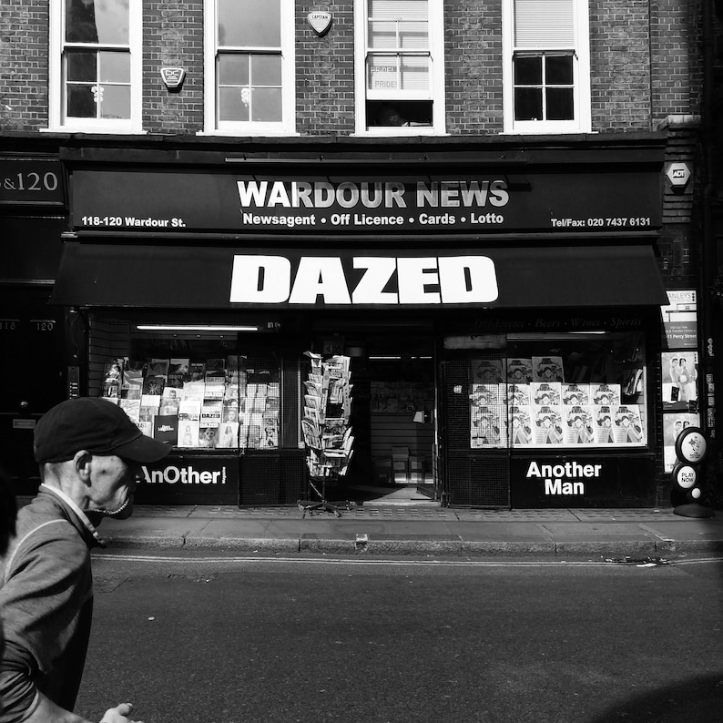 Dazed and Confused, Typographic Wall Art, Dazed Print, Typography Photo ...