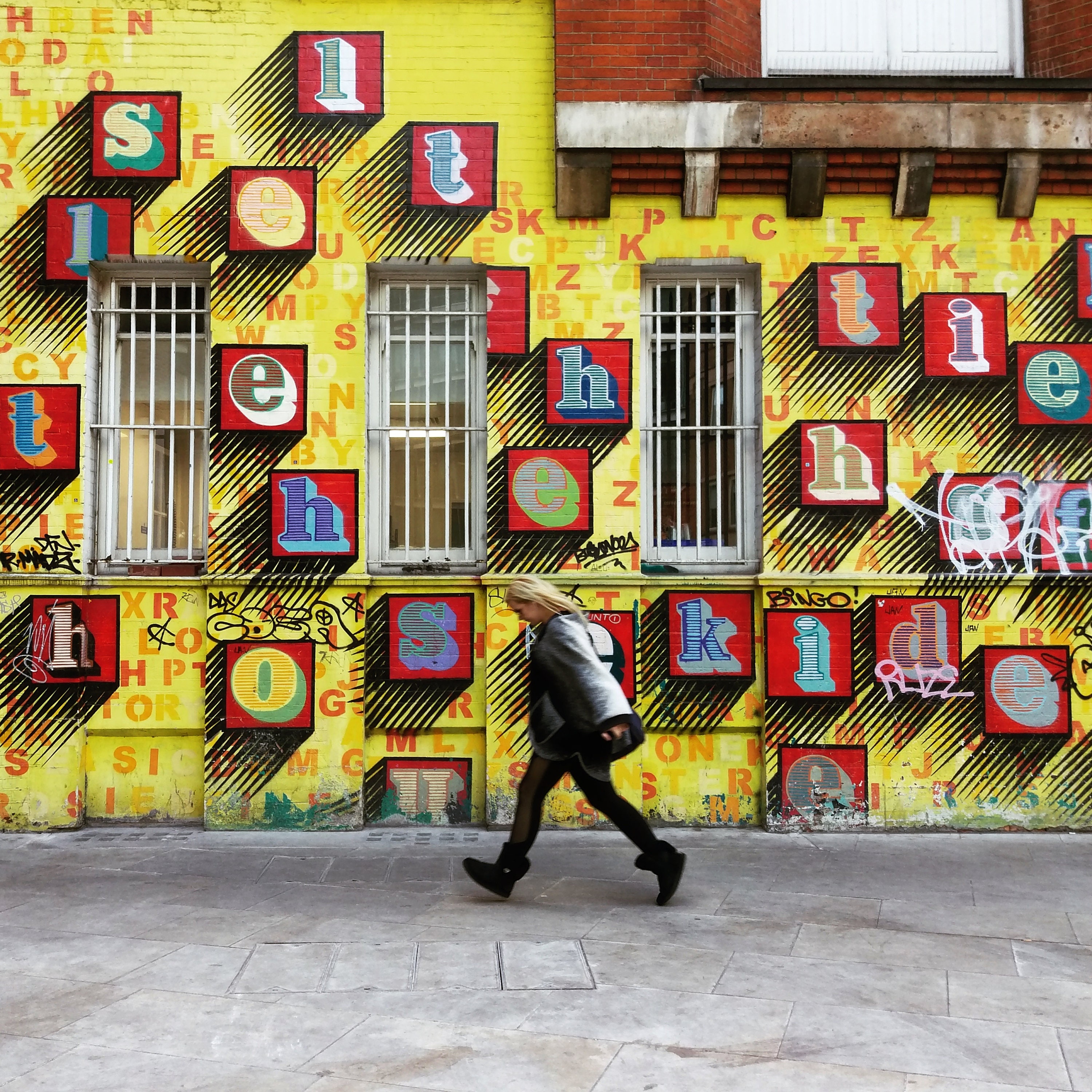 Street Wall Art Letters