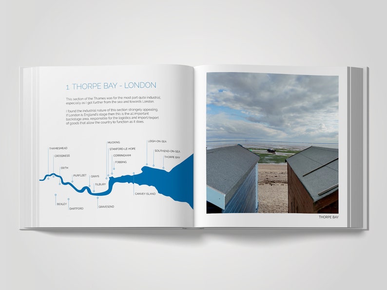 Mouth to Source / River Thames, Photography Book, Coffee Table Book ...