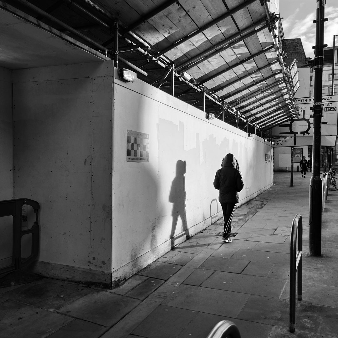 Hammersmith Print, London Photography, Street Photography, Shadow Print ...