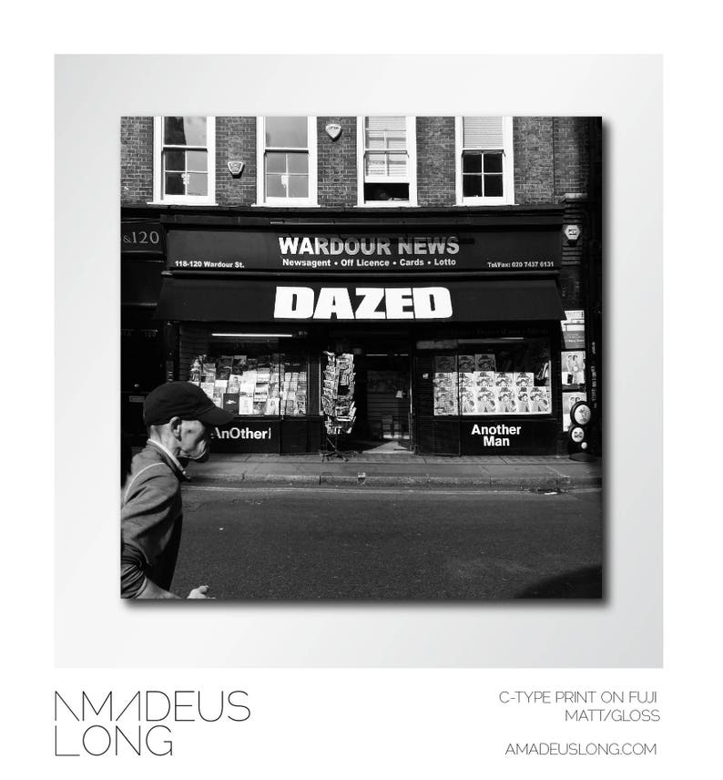 Dazed and Confused, Typographic Wall Art, Dazed Print, Typography Photo ...