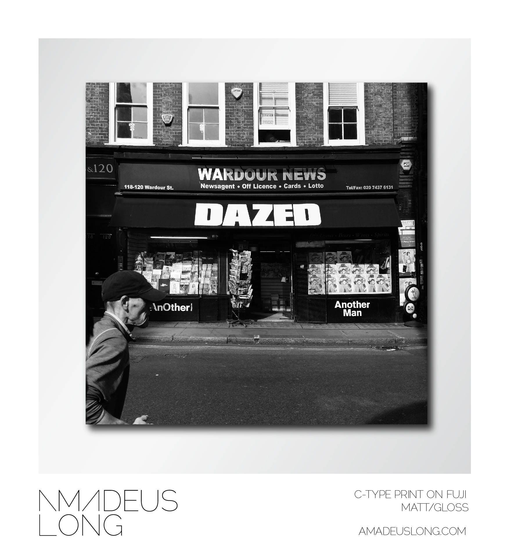 Dazed and Confused, Typographic Wall Art, Dazed Print, Typography Photo ...