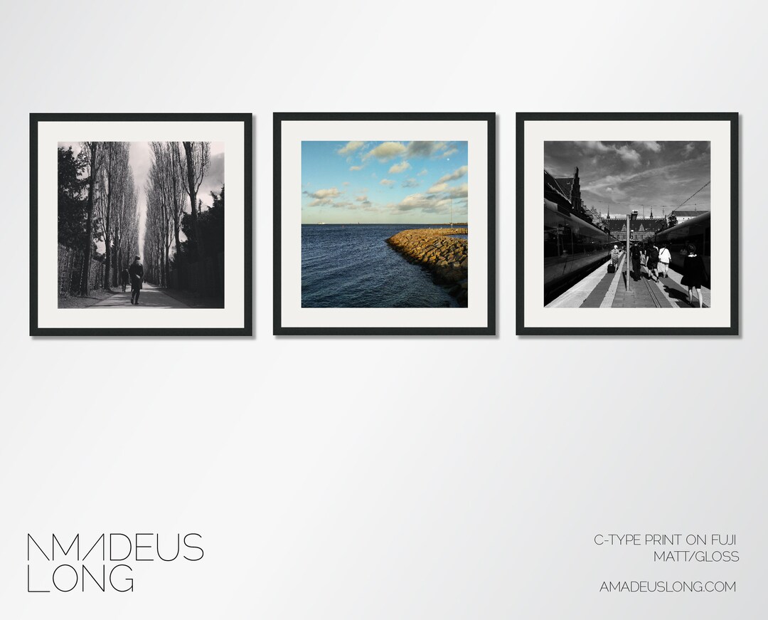 The Denmark Collection: Set of 3 Denmark Photography Prints, Copenhagen ...
