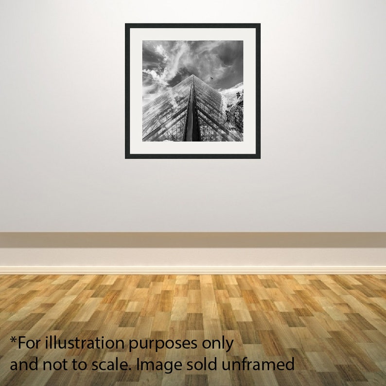 Musee Du Louvre Print, the Louvre Print, Paris Photography, Geometric ...